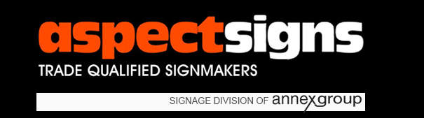 Aspect Signs - Annex Group | Signage Applicators & Installers | New